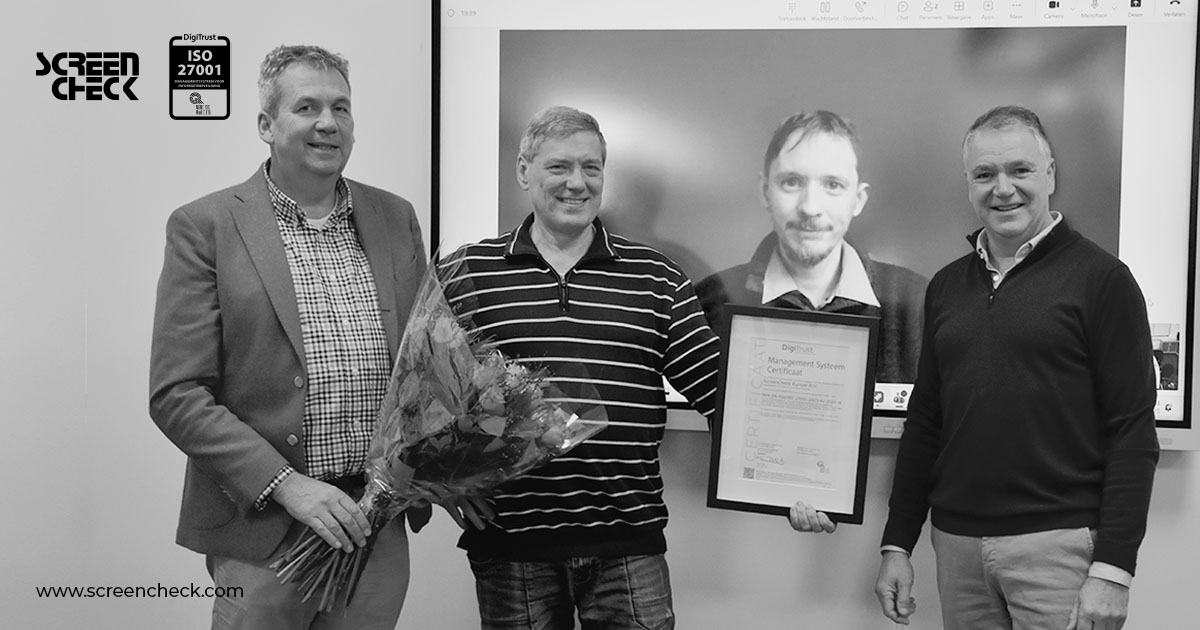ScreenCheck Achieves ISO Certification - ScreenCheck